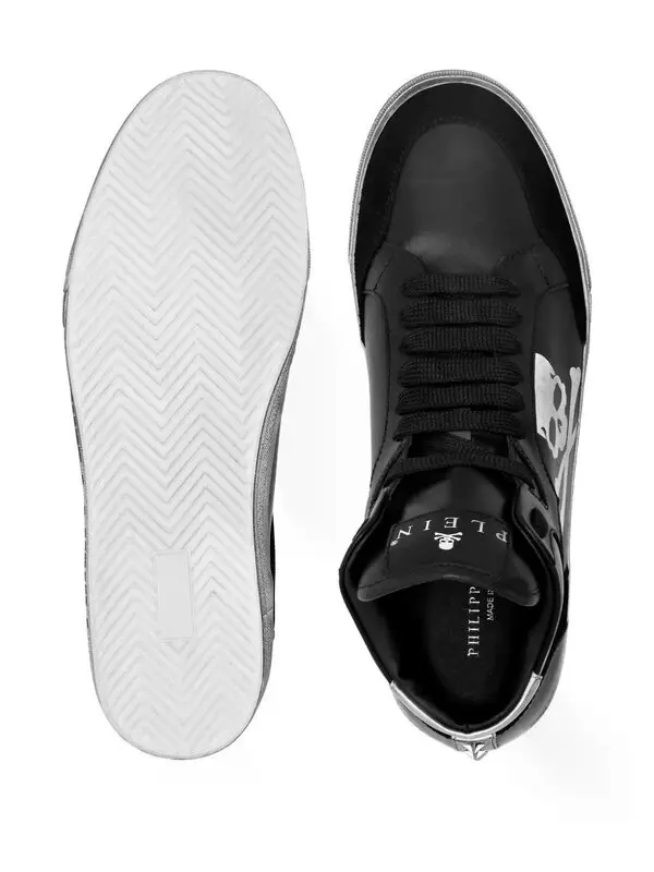 Philipp Plein Skull-motif High-top Sneakers