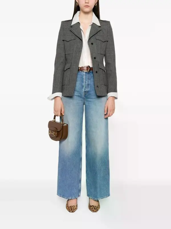 Gucci Logo-patch Jeans