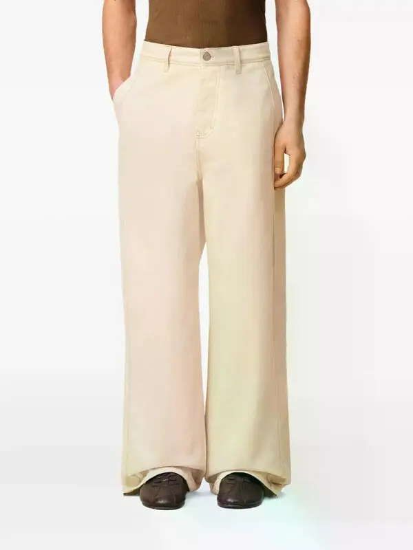 AMI Paris Wide Fit Cotton Jeans