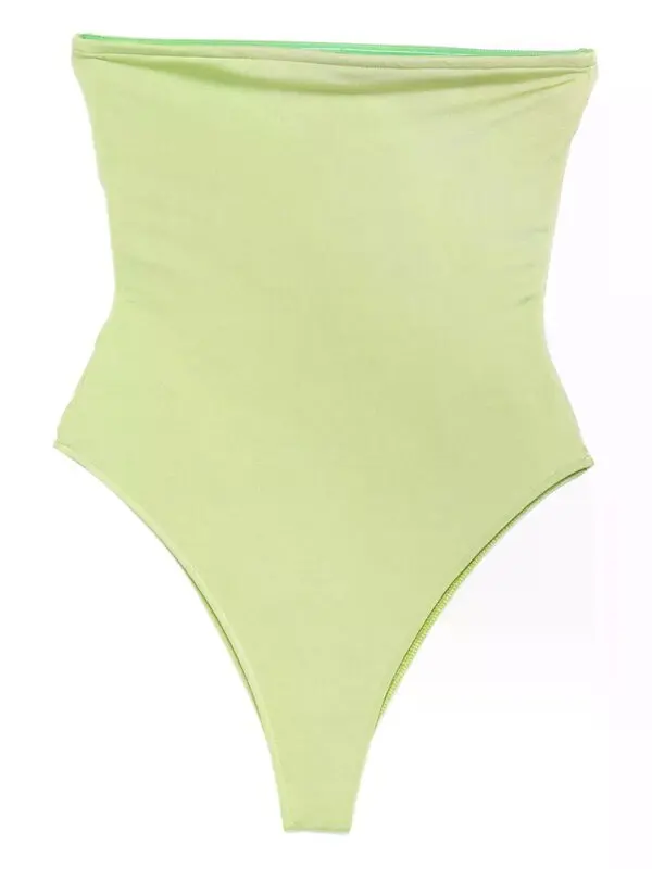 ROBERTA EINER X Kiss ‘n Thrill Matilda Strapless Swimsuit - Green
