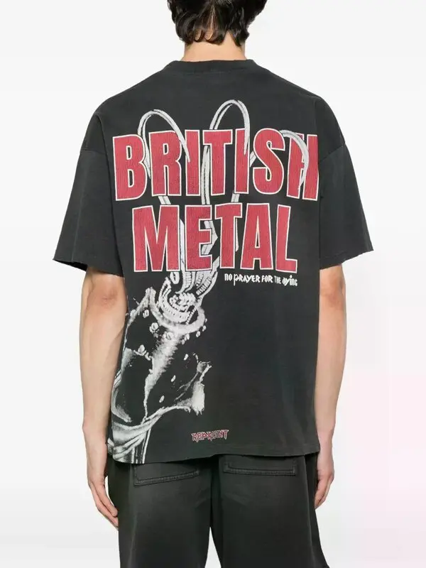 REPRESENT X Iron Maiden British Metal T-shirt - Black