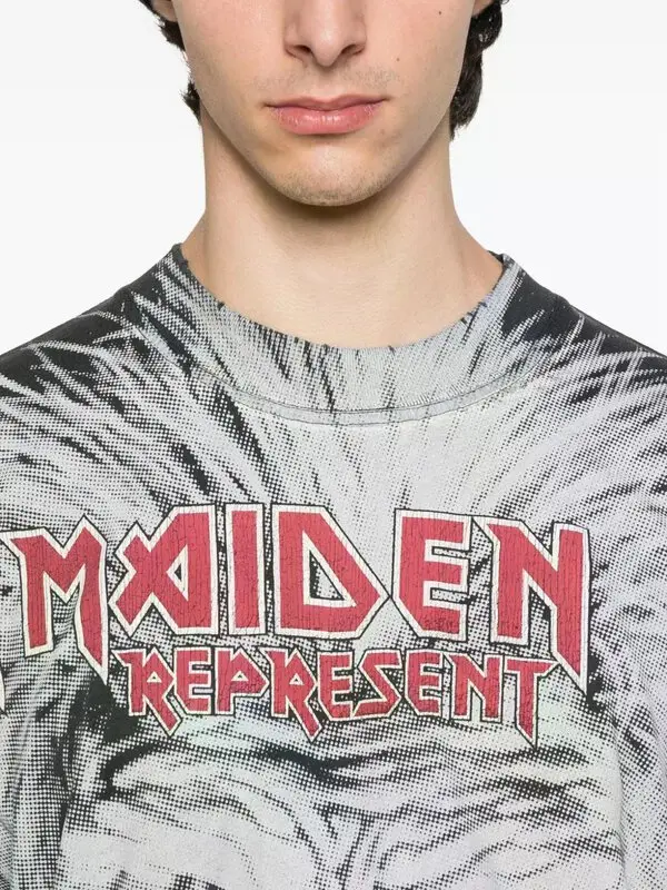 REPRESENT X Iron Maiden British Metal T-shirt - Black