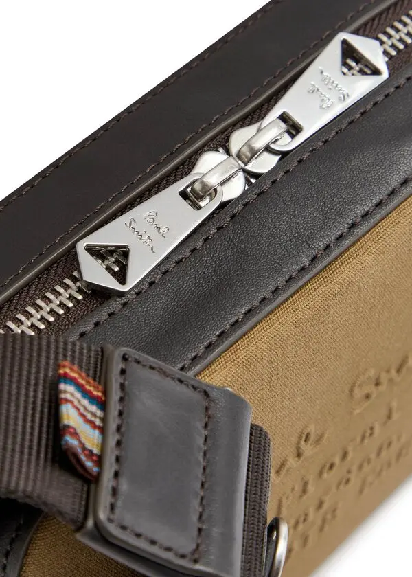 Paul Smith Flight Logo Canvas Cross-body Bag