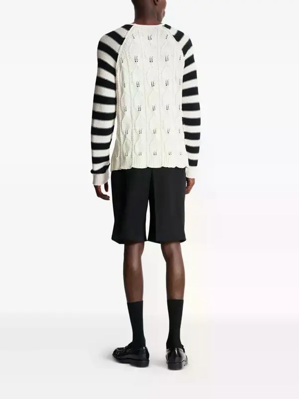 Balmain Cable-knit Jumper