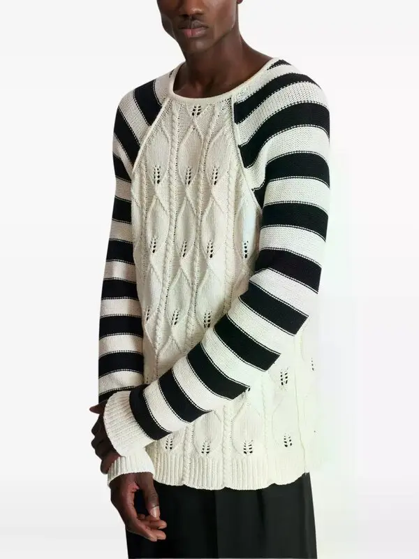 Balmain Cable-knit Jumper