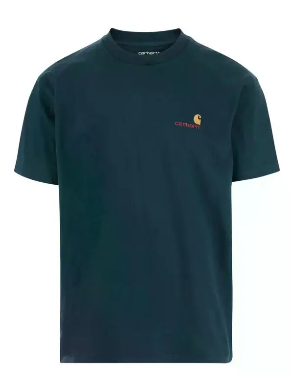 Carhartt Work In Progress Script Short-sleeve T-shirt - Blue