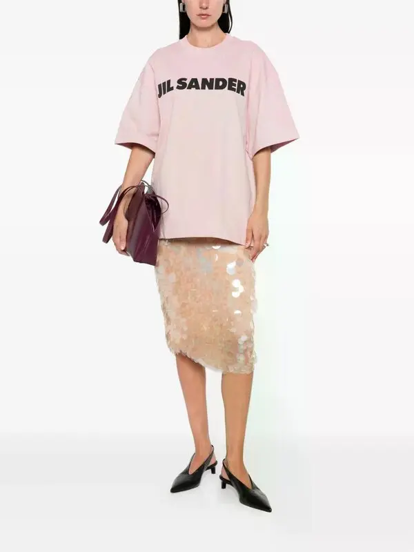 JIL SANDER Logo-print T-shirt - Pink