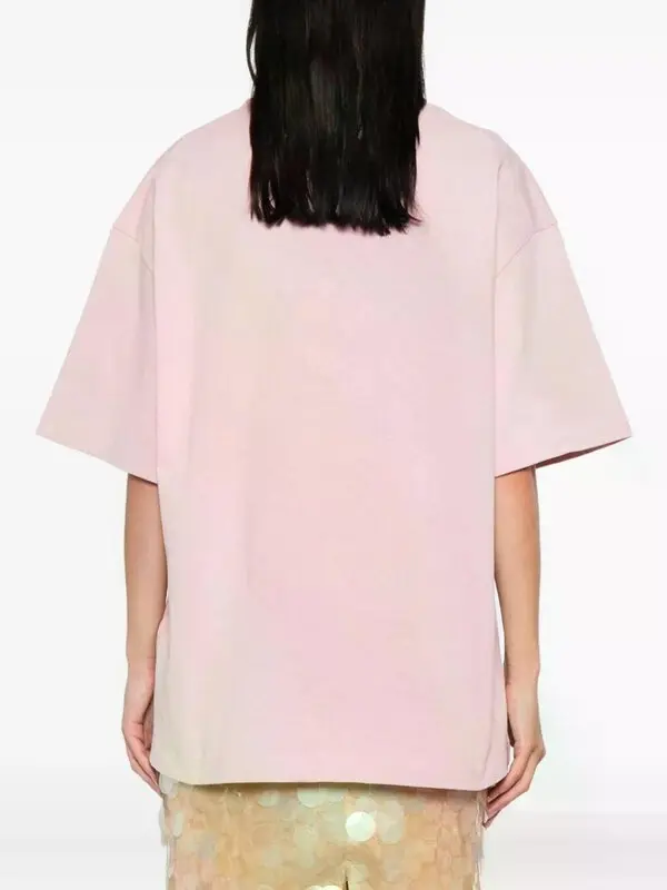 JIL SANDER Logo-print T-shirt - Pink