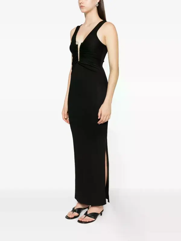 Christopher Esber Crystal-embellished Maxi Dress