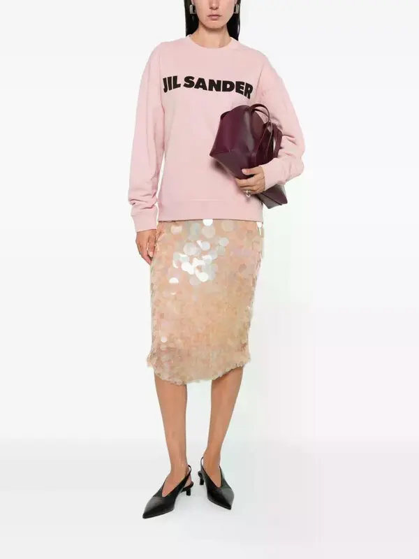 JIL SANDER Logo Print Sweatshirt