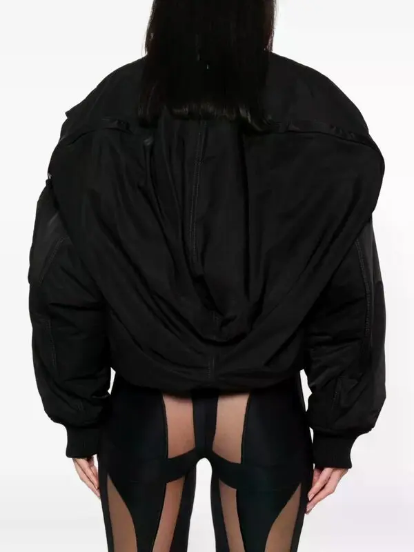 JEAN PAUL GAULTIER Zip-fastening Cropped Bomber Jacket