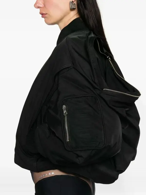 JEAN PAUL GAULTIER Zip-fastening Cropped Bomber Jacket