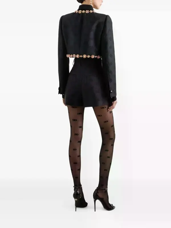 Dolce & Gabbana Dna Dg Logo-jacquard Jacket