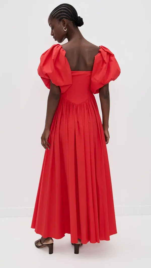 Caroline Constas Christina Gown - High Risk Red
