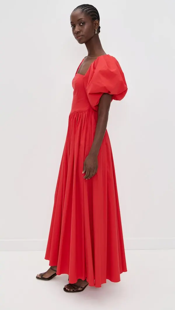 Caroline Constas Christina Gown - High Risk Red
