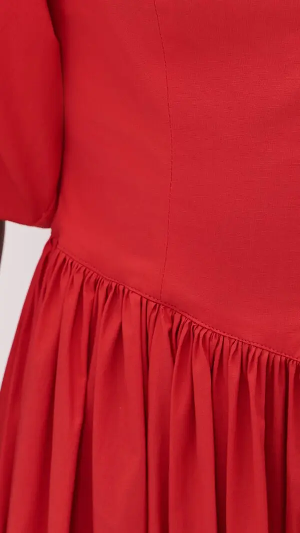 Caroline Constas Christina Gown - High Risk Red