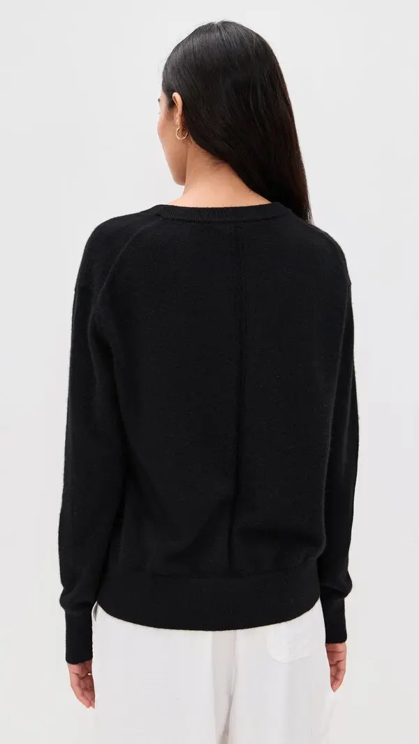 WHITE & WARREN Cashmere V-neck Pullover