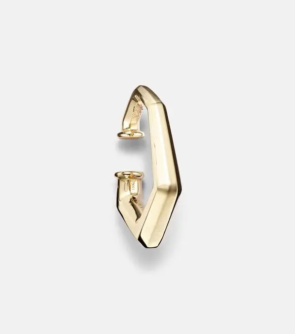 ANANYA Carved 18kt Yellow Ear Cuff - Gold