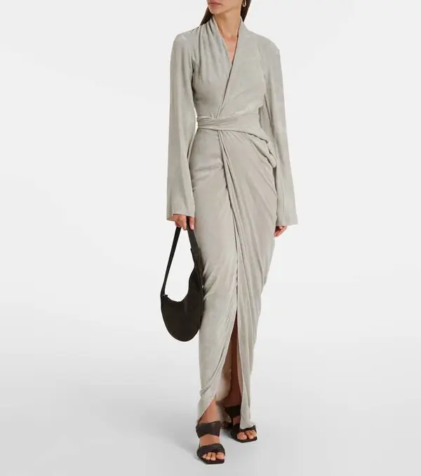 Rick Owens Wrap Maxi Dress