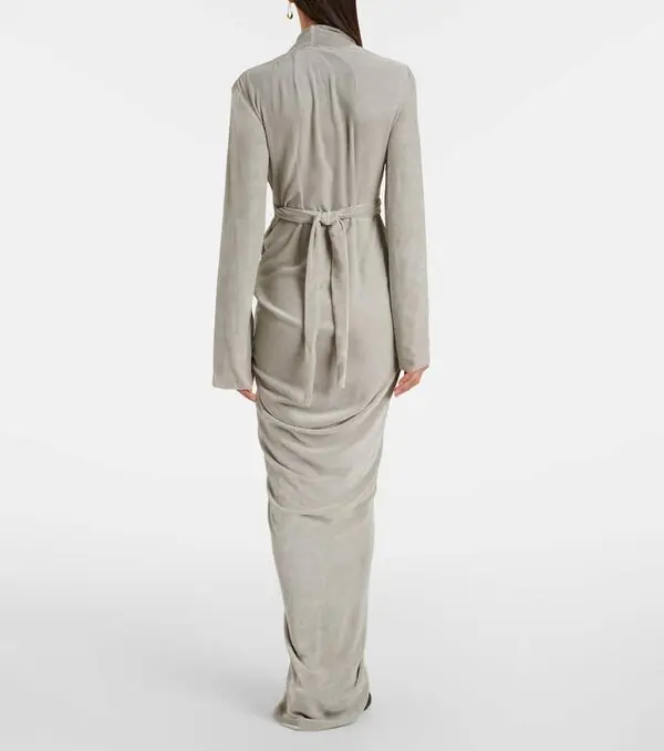 Rick Owens Wrap Maxi Dress