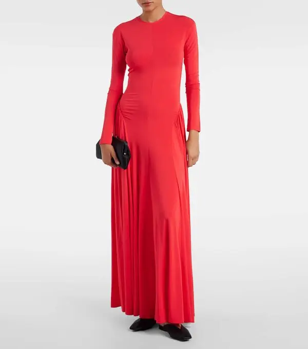chinese dress ladies Luella Dress Burgundy  TOVE Studio