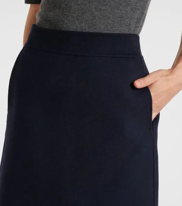 Max Mara Mini Skirt - Blue | Editorialist