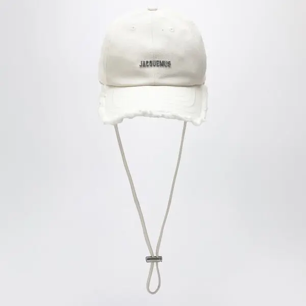 Jacquemus La Casquette Artichaut Cap - White