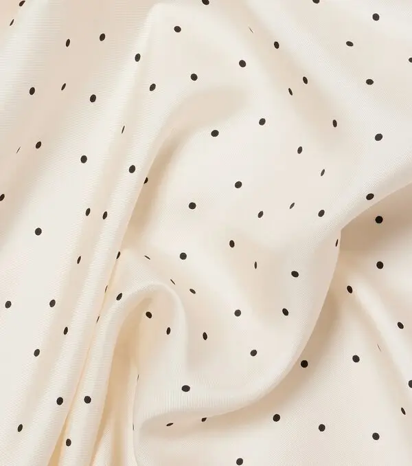 Magda Butrym Polka-dot Silk Scarf