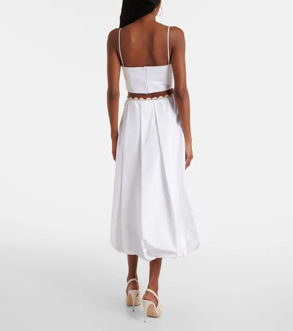 Magda Butrym Cotton Midi Skirt