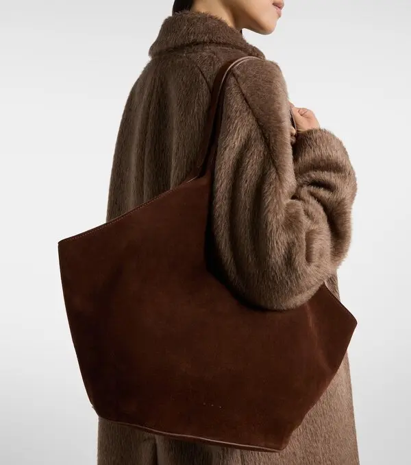 AESTHER EKME Phantom Suede Tote Bag - Brown