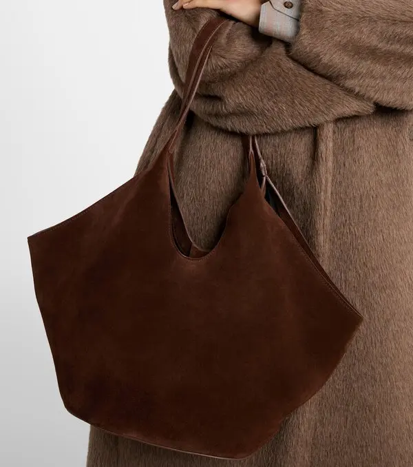 AESTHER EKME Phantom Suede Tote Bag - Brown