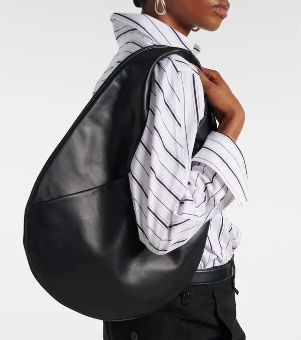 AESTHER EKME Ora Leather Shoulder Bag - Black