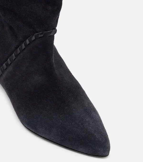 Isabel Marant Étoile Edoa Suede Ankle Boots - Black