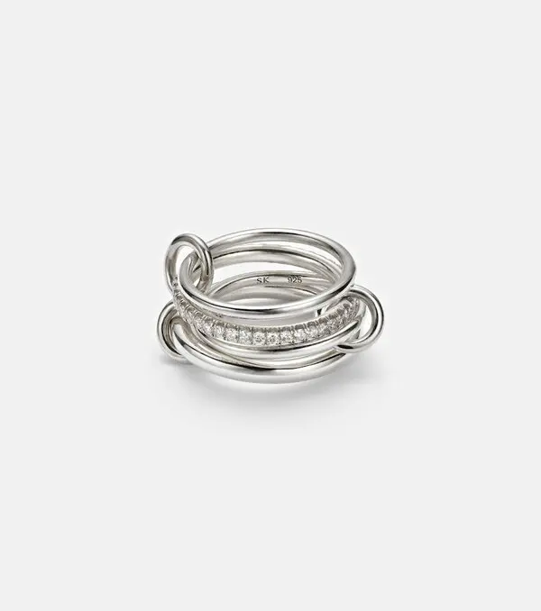 SPINELLI KILCOLLIN Nimbus Sterling Ring With Diamonds - Silver