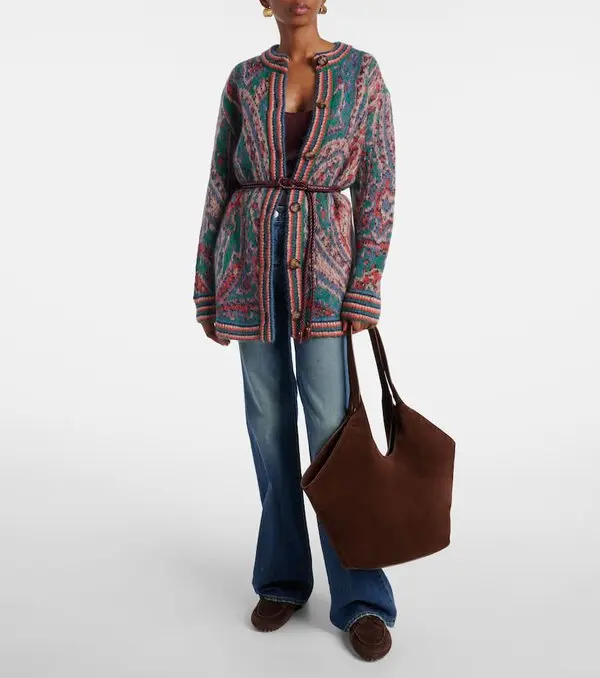 AESTHER EKME Phantom Suede Tote Bag - Brown