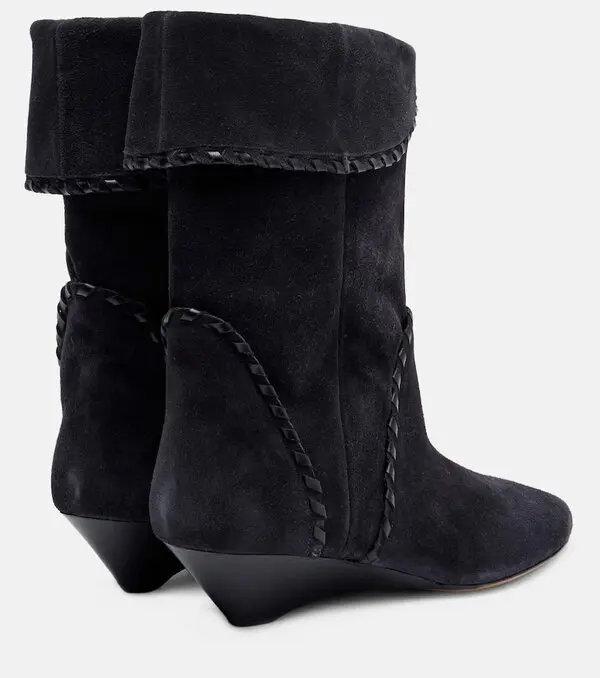 Isabel Marant Étoile Edoa 45 Suede Ankle Boots
