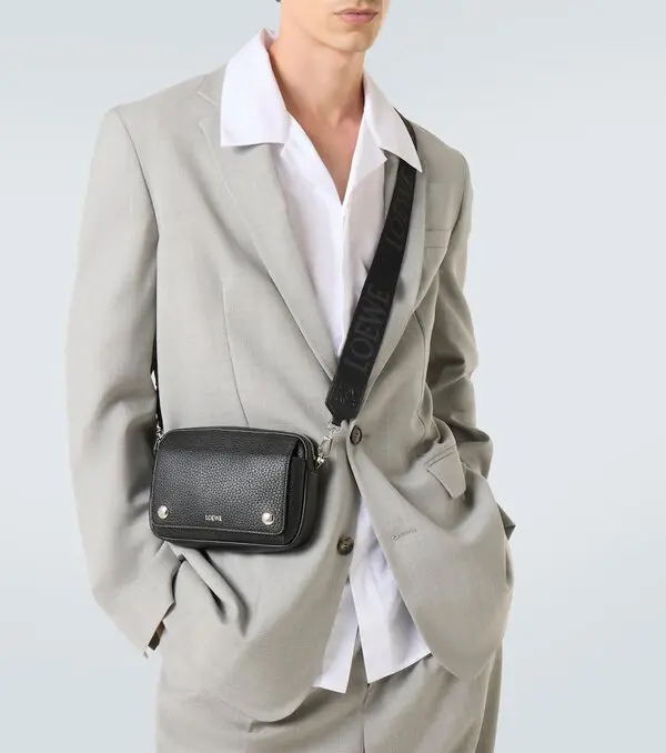 Loewe Pebble Small Leather Shoulder Bag