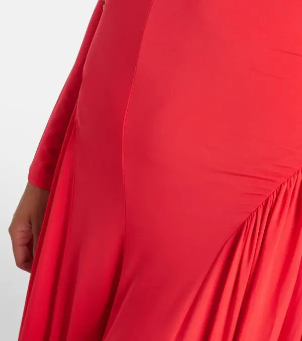 Tove Orea Jersey Maxi Dress - Red