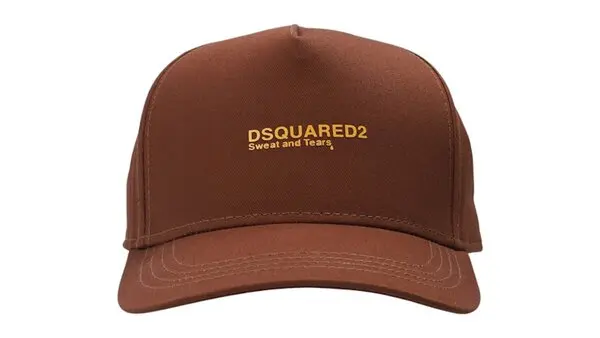 Dsquared2 Sweat And Tears Logo Cap - Brown