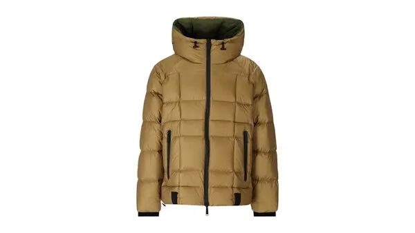 Dsquared2 Printed Logo Hooded Down Jacket