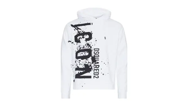Dsquared2 Icon Splash Logo Hoodie