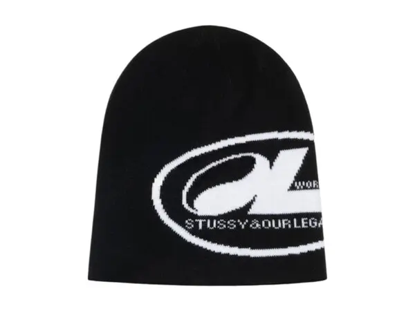StÜssy X Our Legacy Work Shop Oval Skullcap - Black