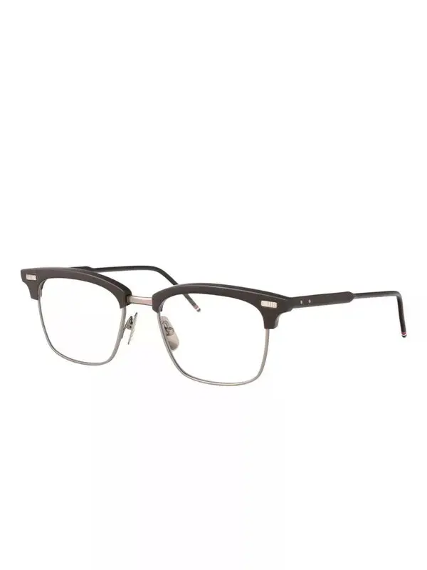 Thom Browne Titanium Rectangle Eyeglasses