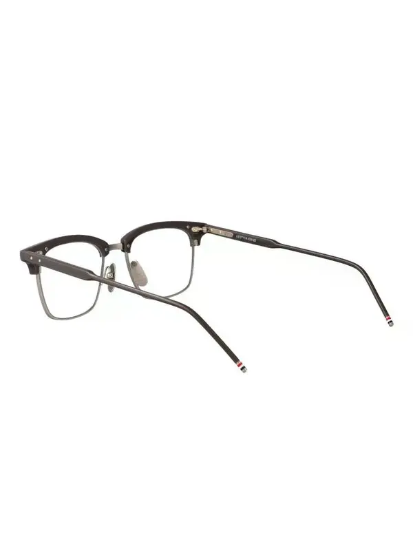Thom Browne Titanium Rectangle Eyeglasses