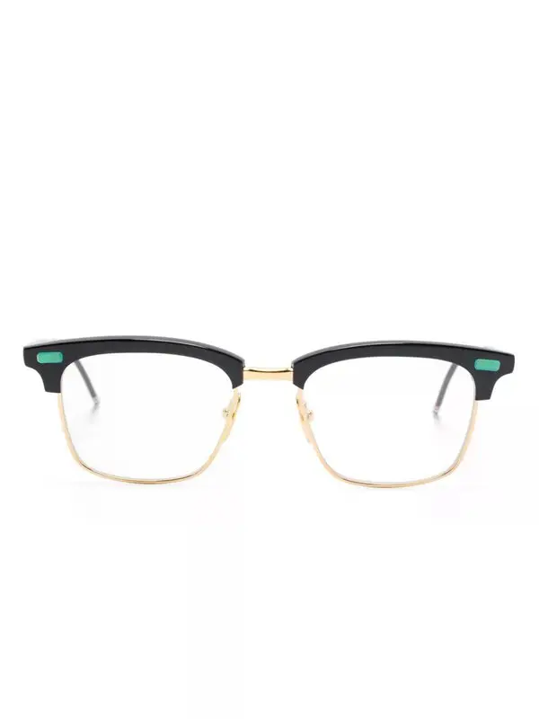 Thom Browne Square Frame Eyeglasses - Black