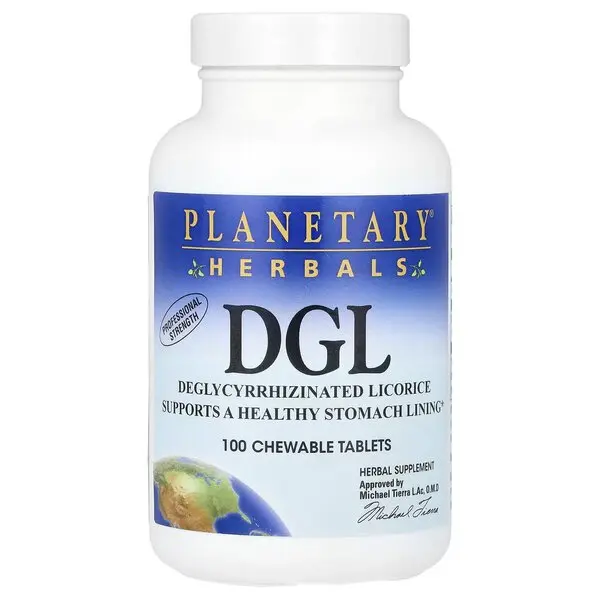 PLANETARY HERBALS Dgl 100 Tablets - One-color