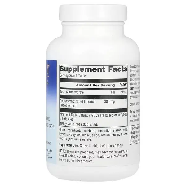 PLANETARY HERBALS Dgl 100 Tablets