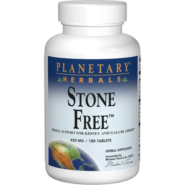 PLANETARY HERBALS Stone Free 180 Tablets - One-color
