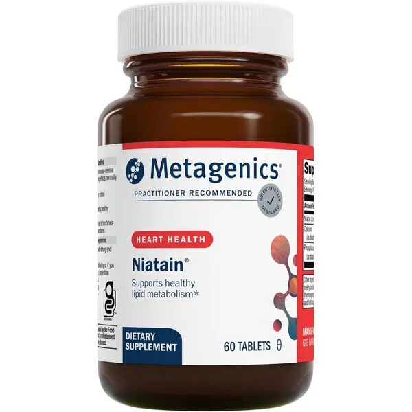 METAGENICS Niatain 60 Tablets - One-color