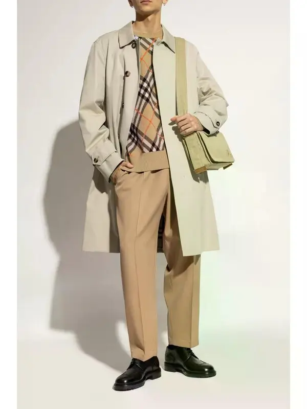 Burberry Leather Oxford Shoes